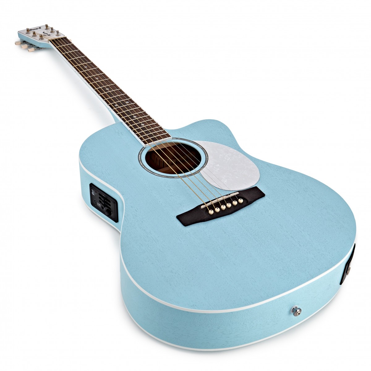 Cort Jade Classic Electro Acoustic, Sky Blue Open Pore at Gear4music