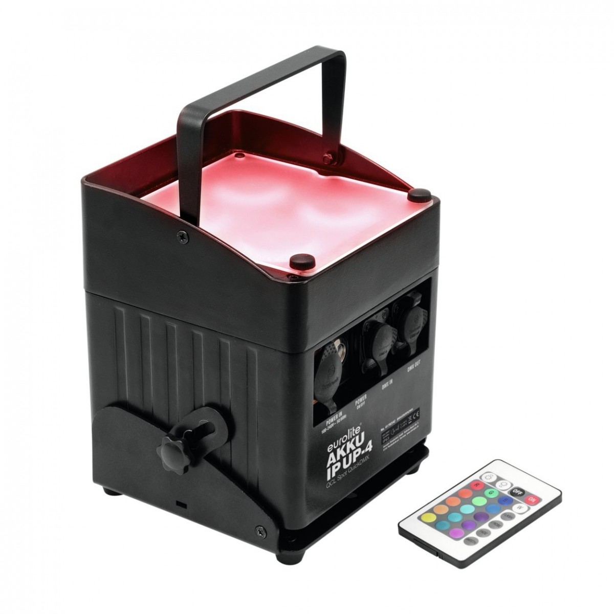 OFFLINE Eurolite Akku UP-4 IP65 LED Uplighter at Gear4music