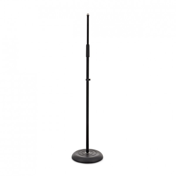 SubZero Dynamic Vocal Microphone with Switch, 3x Straight Stand Pack at Gear4music