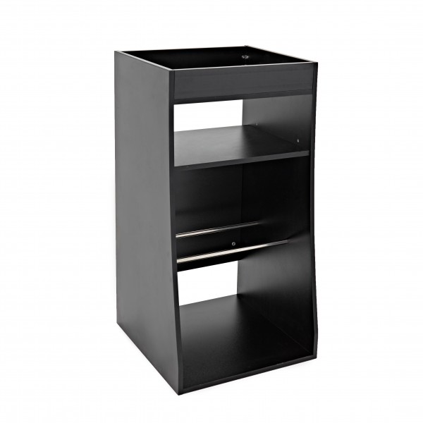Sefour MC280 Vinyl Storage Stand, Black | Gear4music