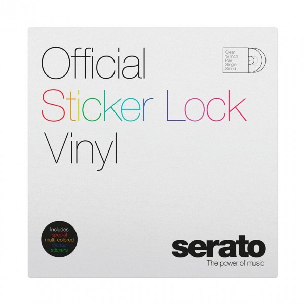 Serato Sticker Lock Vinyl at Gear4music