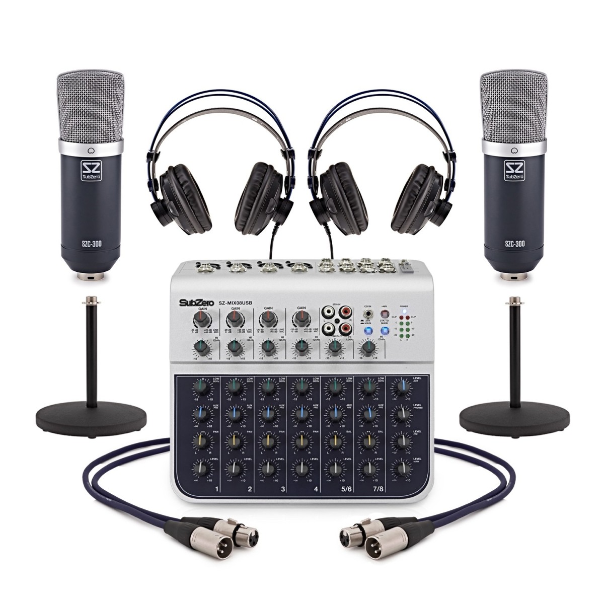 SubZero SZC-300 Desktop Podcast Pack, Duo at Gear4music