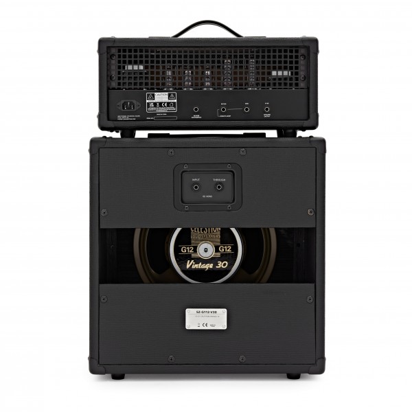 DISC SubZero Saturn-15VR Tube Amp 12" Vintage 30 Mini Half Stack at ...