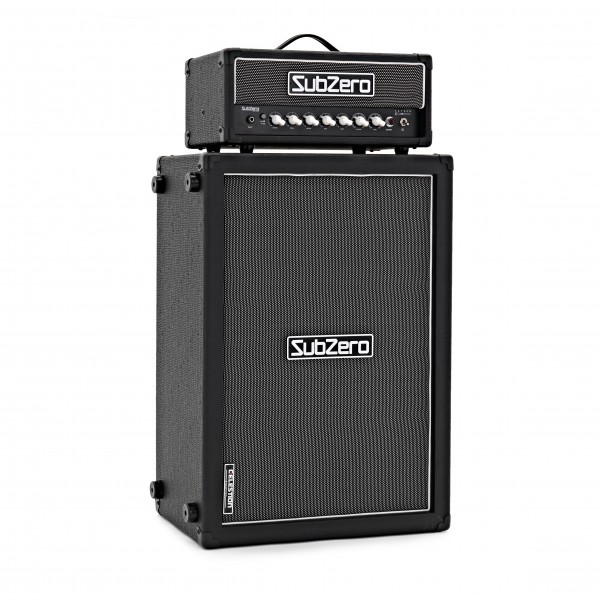 DISC SubZero Saturn-15VR Tube Amp 2 x 12" Seventy 80 Stack at Gear4music