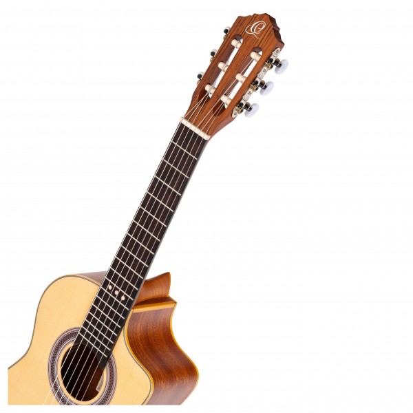 Ortega Requinto Series Pro Nylon String, Solid Engelman Spruce at ...