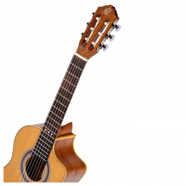 Ortega Requinto Series Nylon String, Natural Cedar at Gear4music