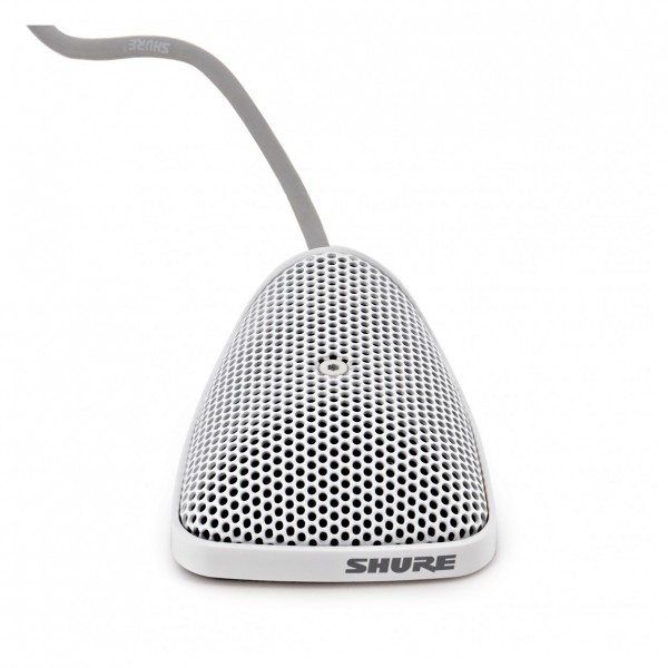 Shure Centraverse CVB-W/O Omnidirectional Boundary Microphone, White at ...