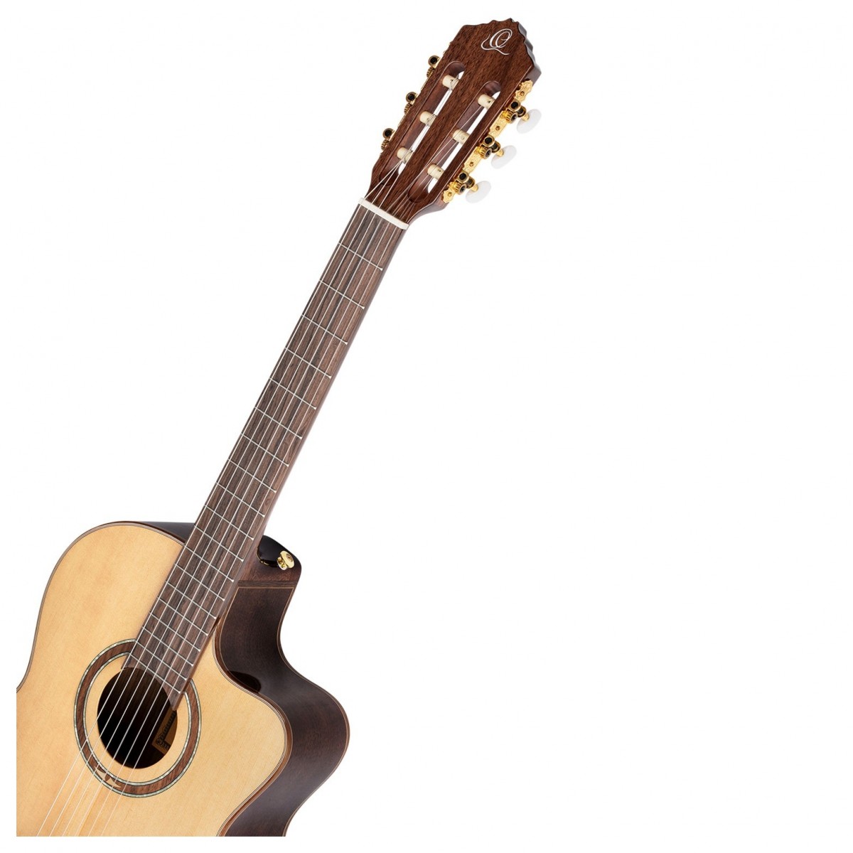 Ortega Performer Series Electro Nylon String, Solid Spruce at Gear4music