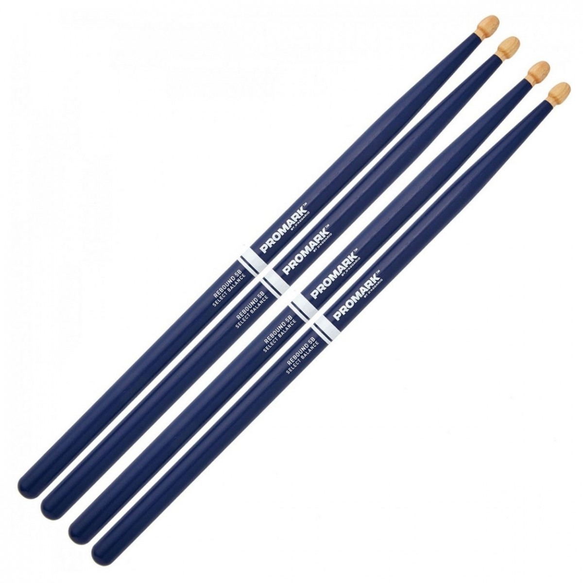 DISC Promark Rebound 5B Blue Hickory Drumsticks, Buy One Get One Free ...