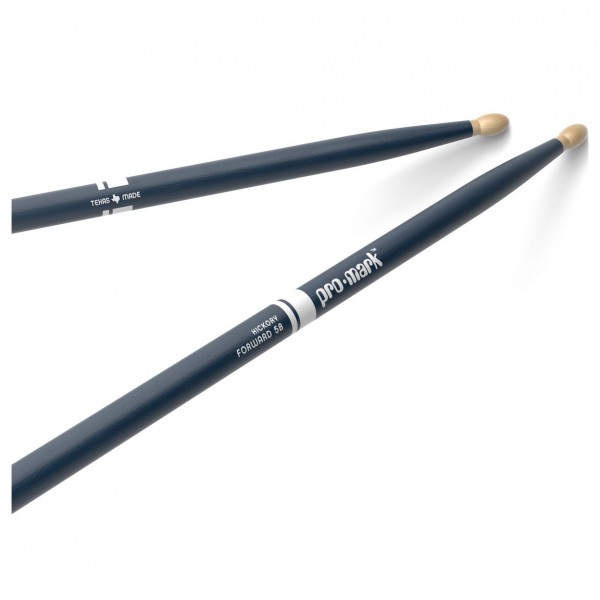 Promark Classic Forward 5B Blue Hickory, Wood Tip | Gear4music