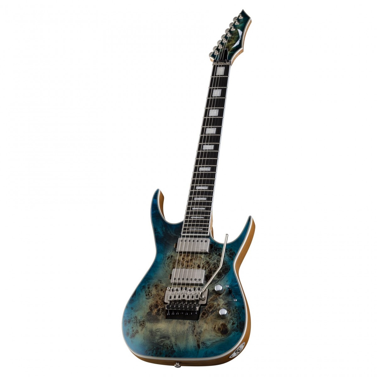 DISC Dean Exile Select Floyd 7-String Burl Poplar, Satin Burst at ...