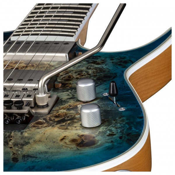 DISC Dean Exile Select Floyd 7-String Burl Poplar, Satin Burst at ...