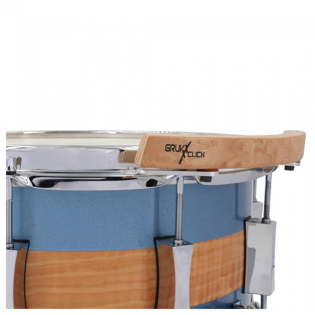 DISC X-Click by Gruv-X, Exotic Maple Burl at Gear4music