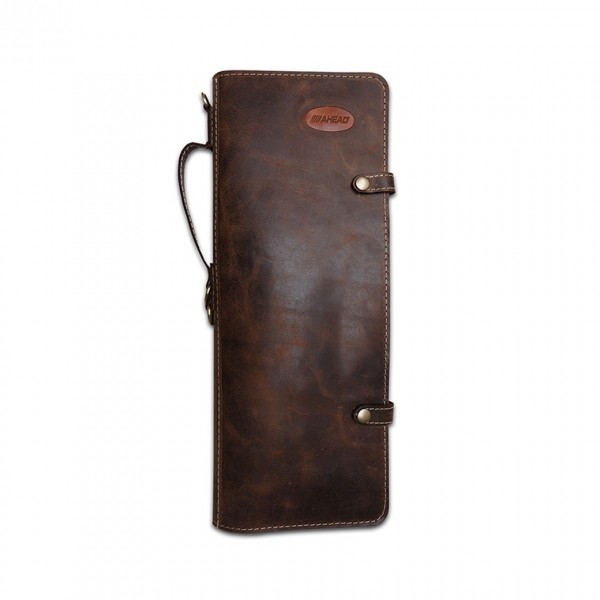 Ahead Brown Handmade Leather Drumstick Bag at Gear4music