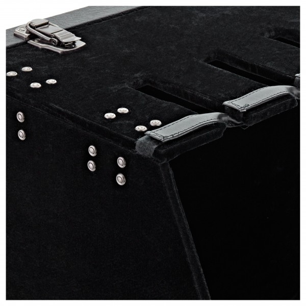 6 Guitar Rack Case by Gear4music, Black at Gear4music