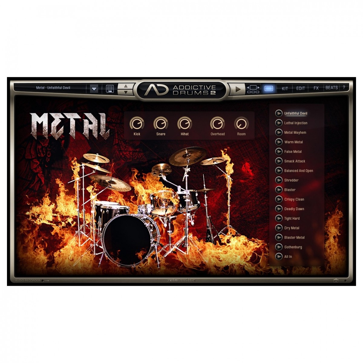 DISC Addictive Drums 2 Rock & Metal Edition | Gear4music
