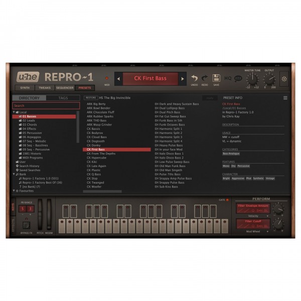 u-he Repro at Gear4music