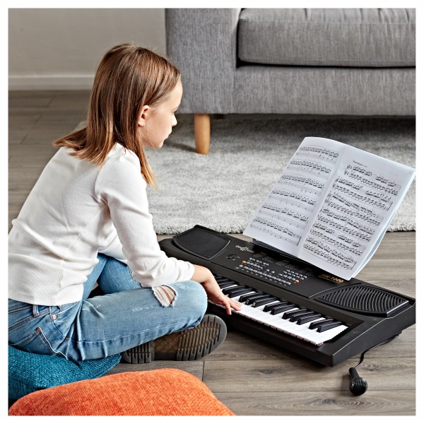 MK-1000 Keyboard med 54 Tangenter av Gear4Music - Komplett paket ...