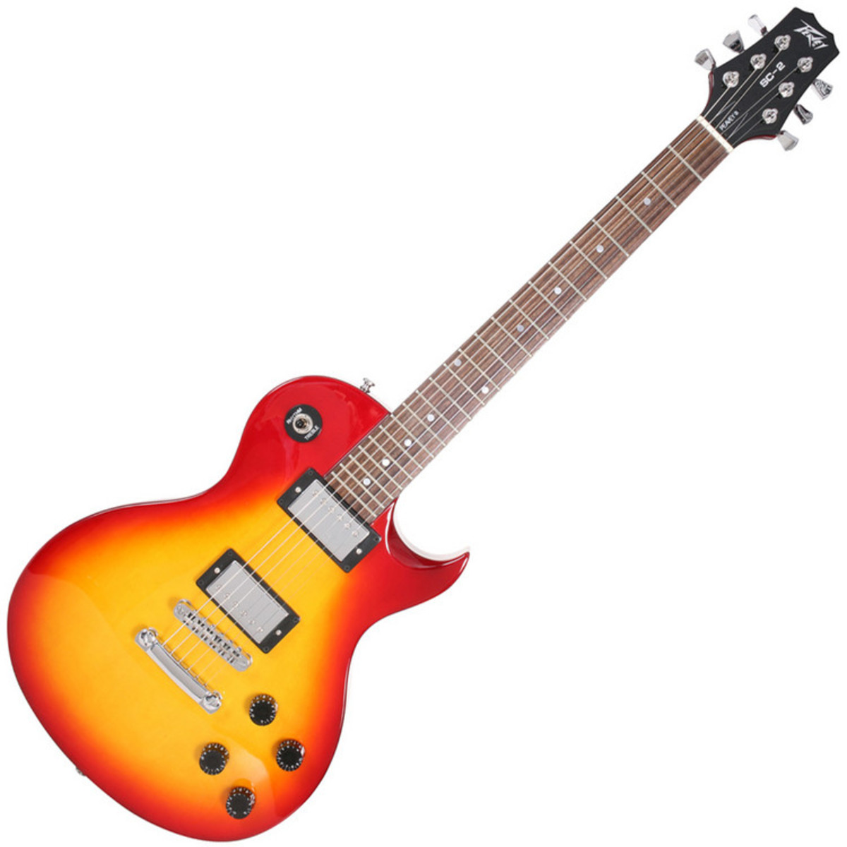 OFFLINE Peavey HP Singlecut SC-2 Electric Guitar, Cherry Burst at ...