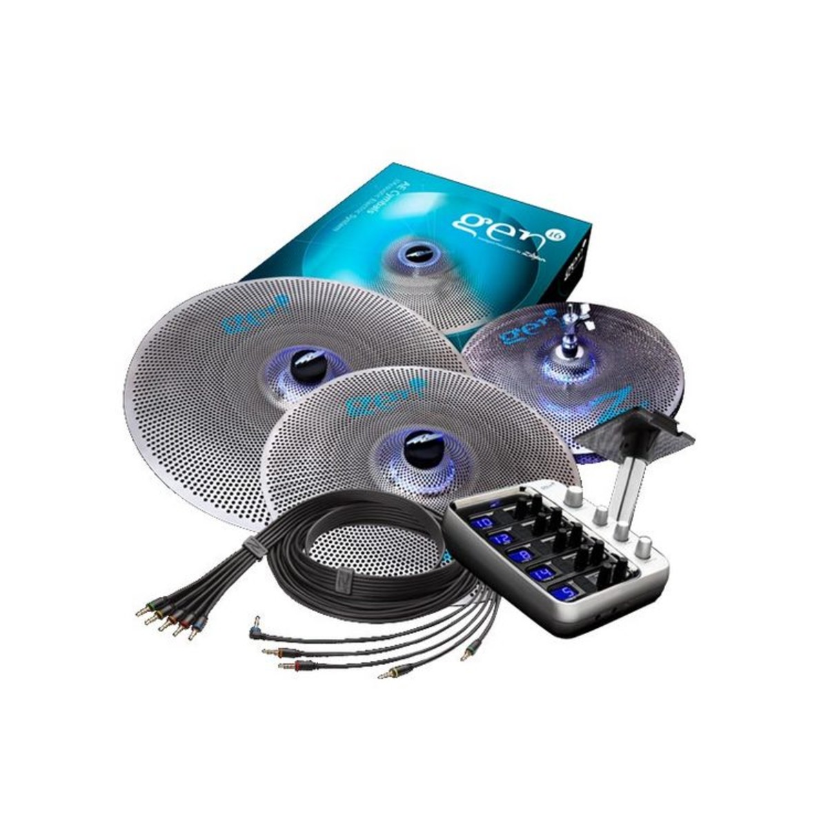 Zildjian GEN 16 AE Box Set 480 - Nearly New at Gear4music