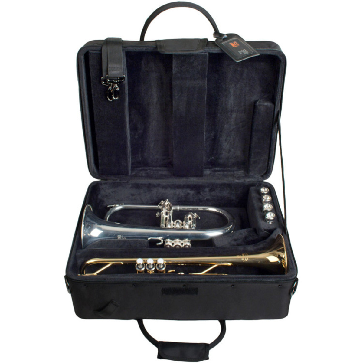 Protec PB301F Pro Pac Trumpet/Flugel Horn Combination Case at Gear4music