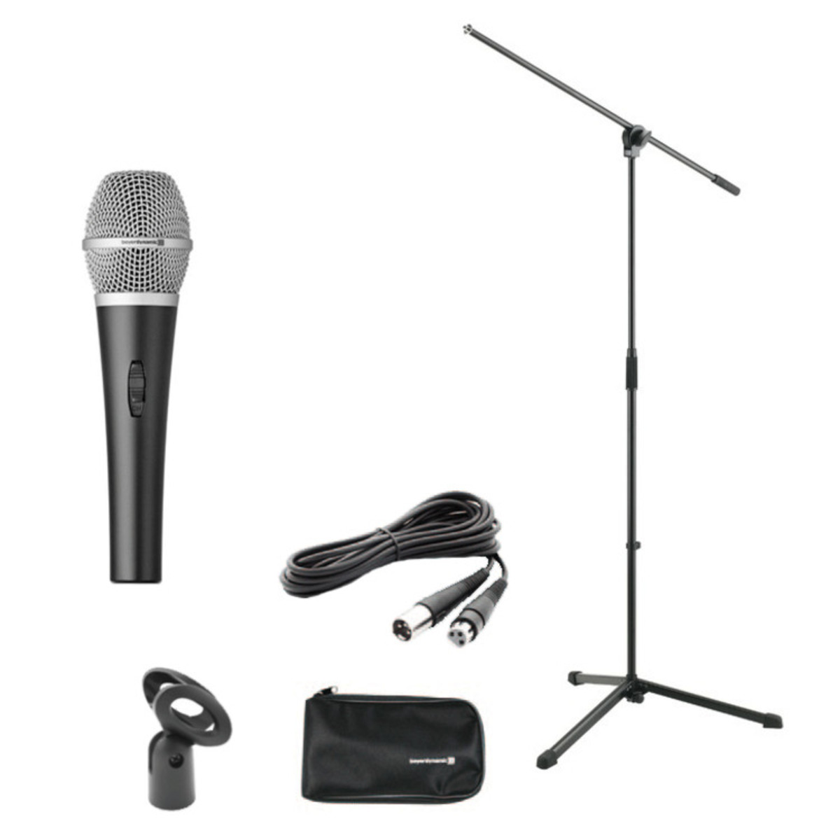 Beyerdynamic V35d s mikrofonsett inkludert boomstativ + kabel | Gear4music