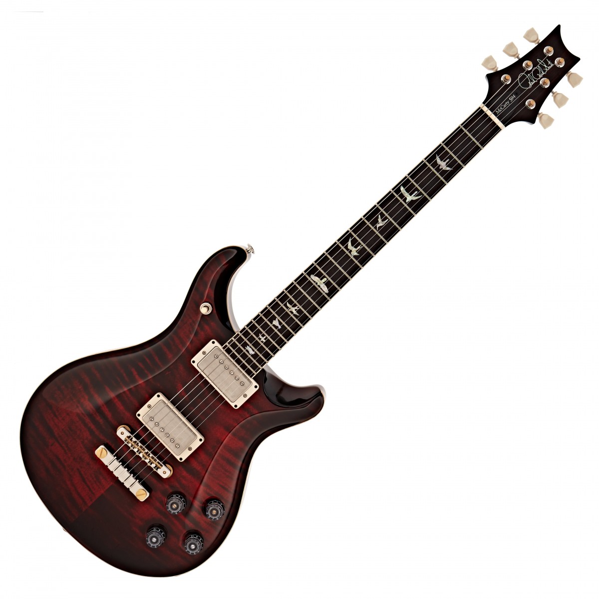 DISC PRS 594, Fire Red Burst #0325449 at Gear4music