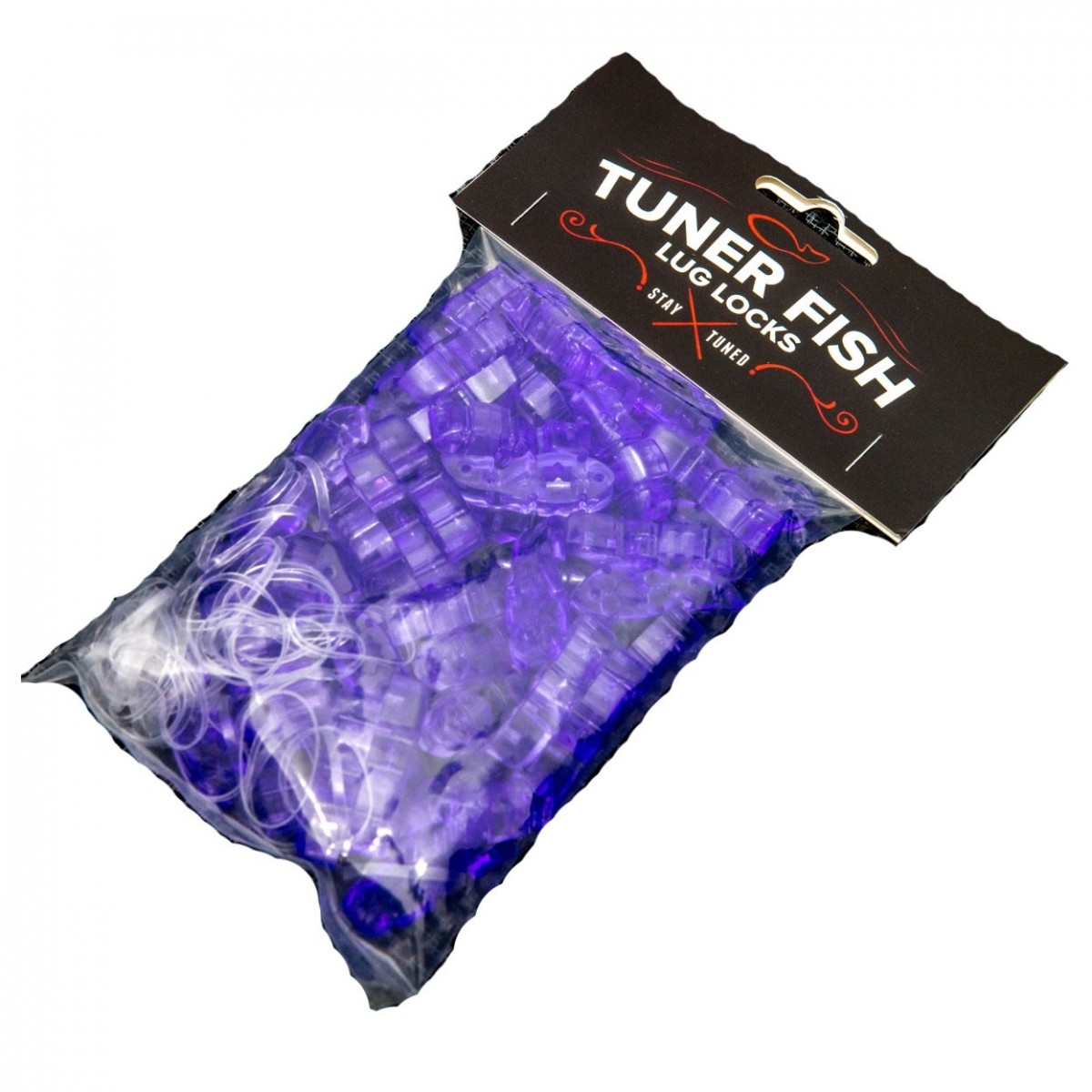 DISC Tuner Fish Paquete de 50 candados púrpura | Gear4music