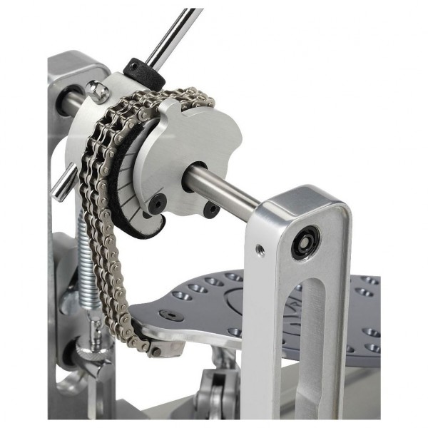 DW Machined Chain Drive Double Pedal Extended Footboard at Gear4music