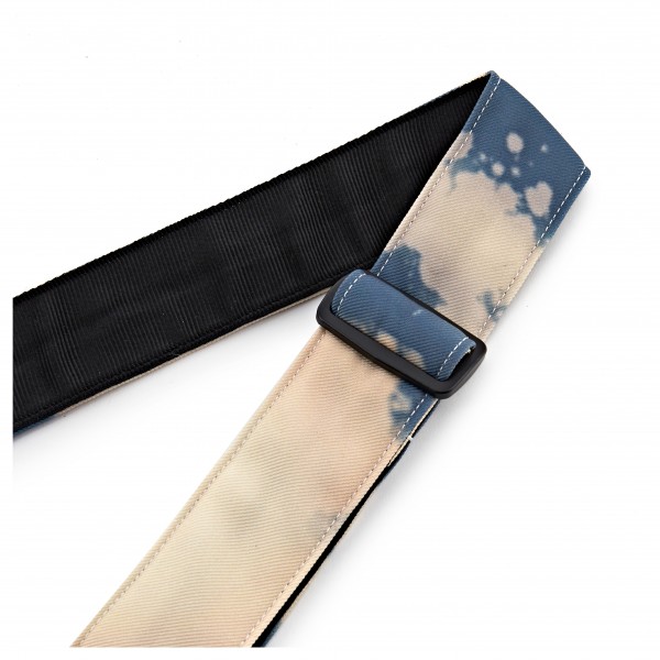 Fender Tie Dye Acid Wash Strap, Faded Navy at Gear4music