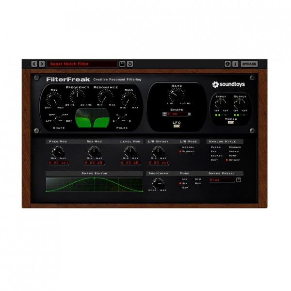 Soundtoys FilterFreak 5 at Gear4music