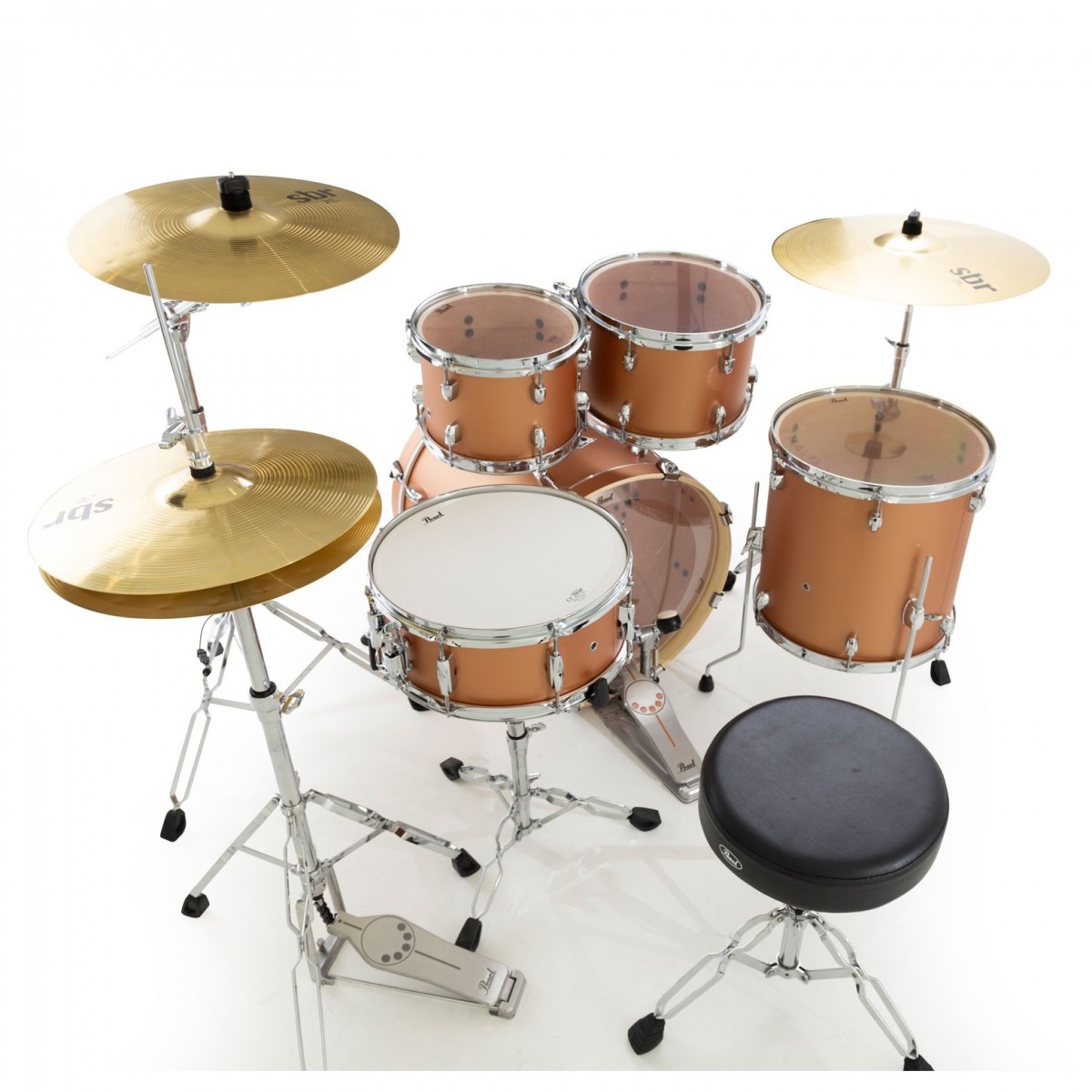 DISC Pearl Export EXX 22'' Am. Fusion Drum Kit, Aztec Gold | Gear4music