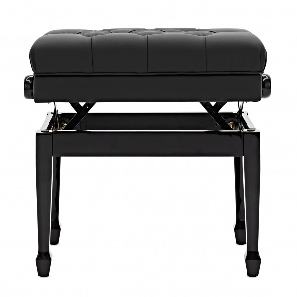 Premium Piano Stool with Storage by Gear4music at Gear4music