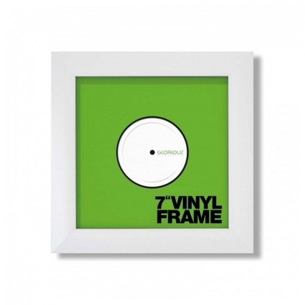 Glorious Vinyl Frame Set 7'', White at Gear4music
