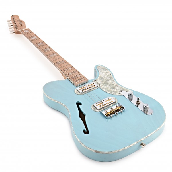 Fender Parallel Universe II Tele Magico, Transparent Daphne Blue at ...