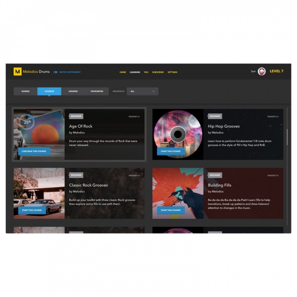 Melodics 6-Month Standard Subscription at Gear4music