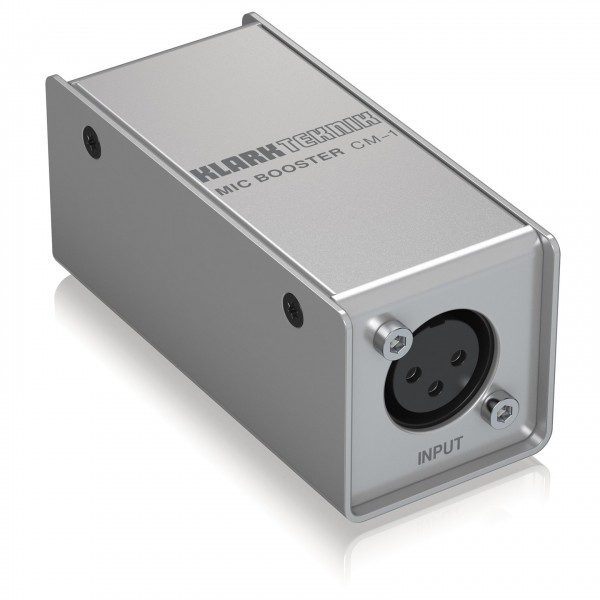 Klark Teknik MIC BOOSTER CM-1 Dynamic Microphone Booster at Gear4music