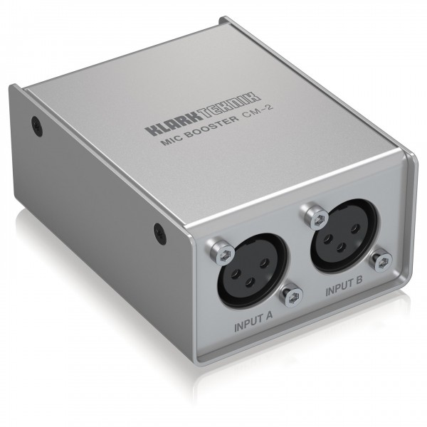 Klark Teknik MIC BOOSTER CM-2 2-Channel Dynamic Microphone Booster at ...