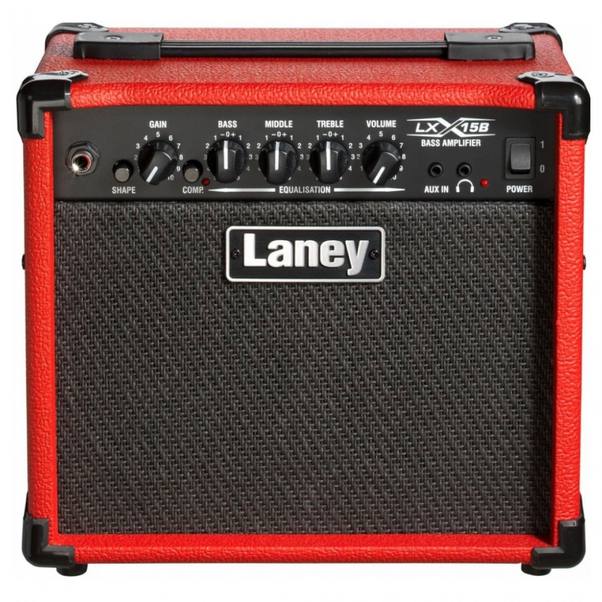 Laney LX15B 15W 2x5 Bass Combo, Red at Gear4music