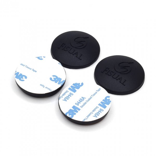 Fisual Round Adhesive Isolation Pads Pack of 4 at AV.com