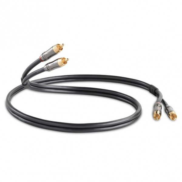 QED Performance Graphite Audio Phono / RCA Cable 1m (Pair) at AV.com