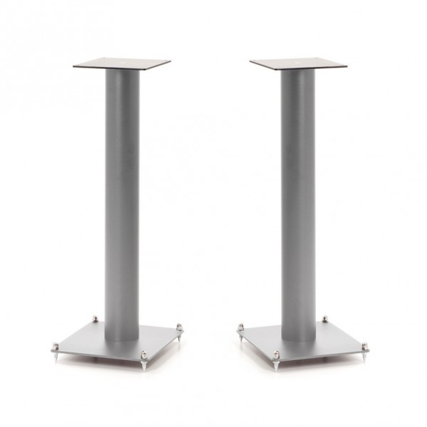 Custom Design RS300 24-inch Speaker Stand (Pair), Mercury at AV.com