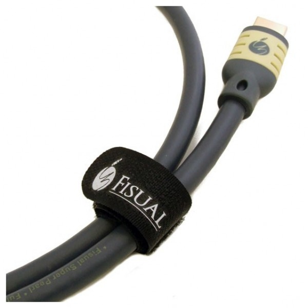 Fisual Chunky Cable Ties Black 20 Pack at Gear4music