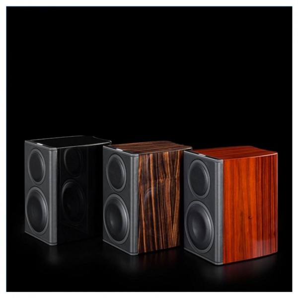 Monitor Audio Platinum PL100 II Bookshelf Speakers (Pair) Gloss Black ...