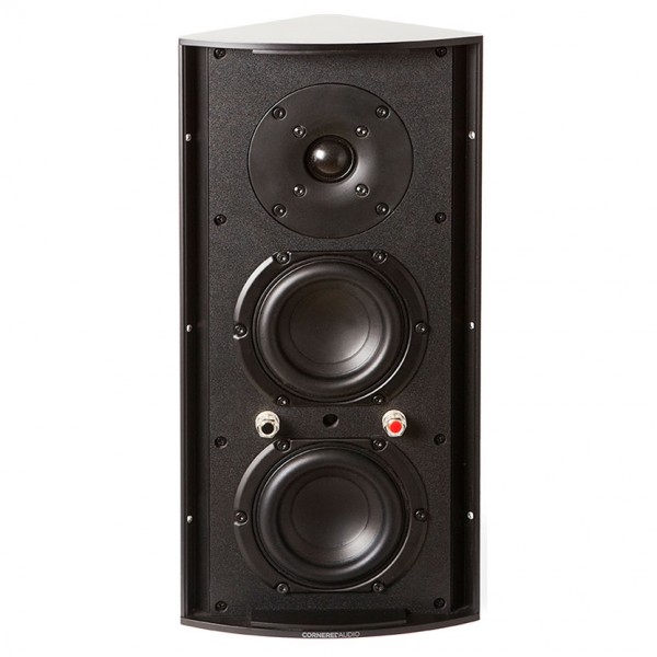 Cornered Audio C4 Corner Speaker (Pair), Black at AV.com