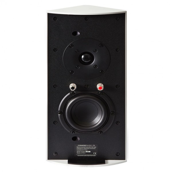 Cornered Audio C3 Corner Speaker (Pair), Black at AV.com