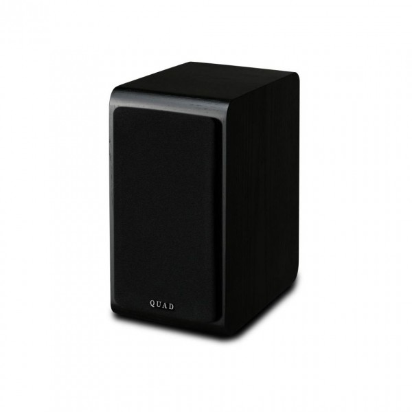 Quad S Series S2 Bookshelf Speakers (Pair), Black Oak at AV.com