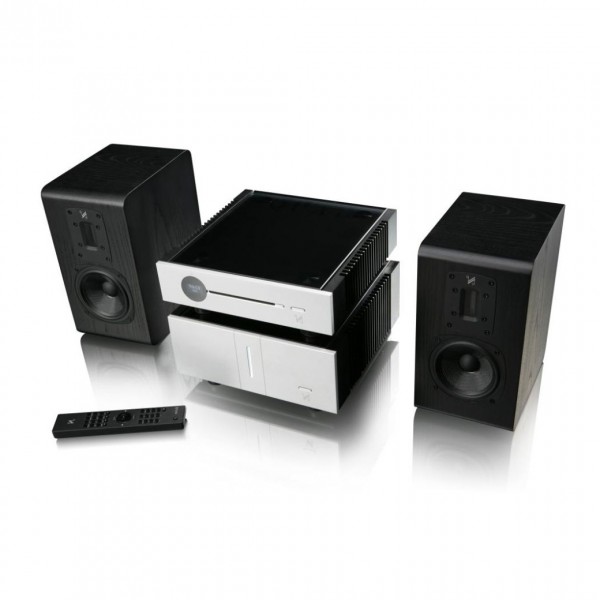 Quad S Series S2 Bookshelf Speakers (Pair), Black Oak at AV.com