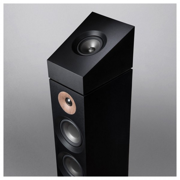 Jamo S 8 ATM Black Dolby Atmos Upfiring Speaker (Pair) at AV.com