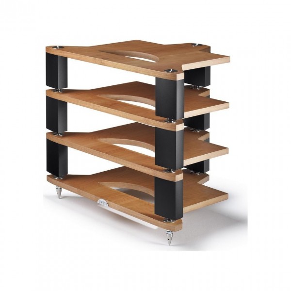 Naim FraimLite 190mm Shelf Module (Single), Cherry with Black Uprights ...